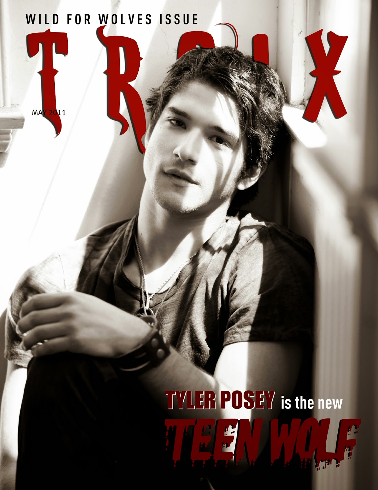 go see GEO ...: Fierce Friday: Tyler Posey for Troix Magazine